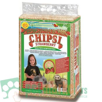 Chipsi: Podloga za glodare Strawberry