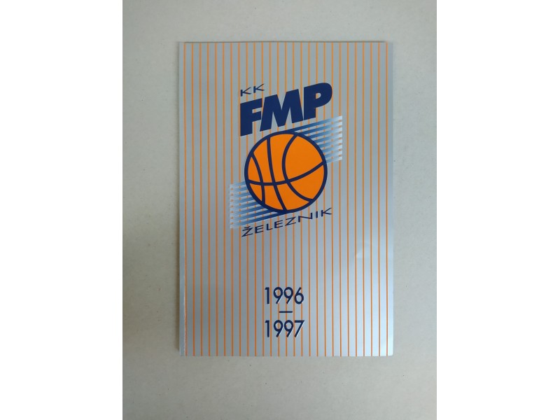 KK FMP ŽELEZNIK - knjiga - knjižica - 1996-1997 RRRRR
