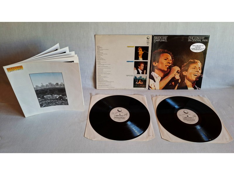SIMON&GARFUNKEL! HOLANDSKO!DUPLI LP! OMOT5,PLOČE5+MINT!