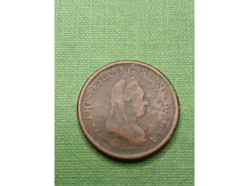 1 kreuzera 1780 W
