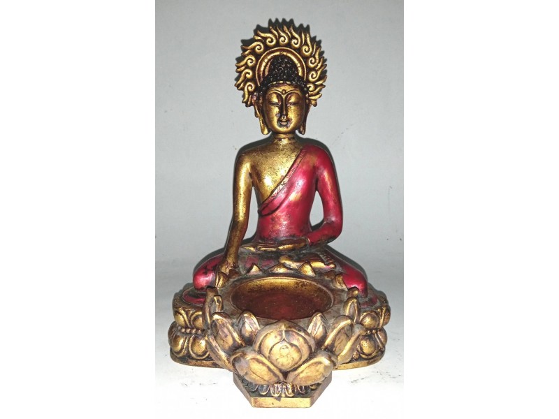 FIGURA za SVECU - CVRST MATERIJAL, BURMA, 21x13cm