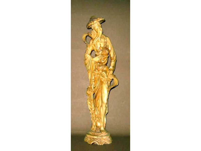 FIGURA - MLEVENI KAMEN, JAPAN, 48cm