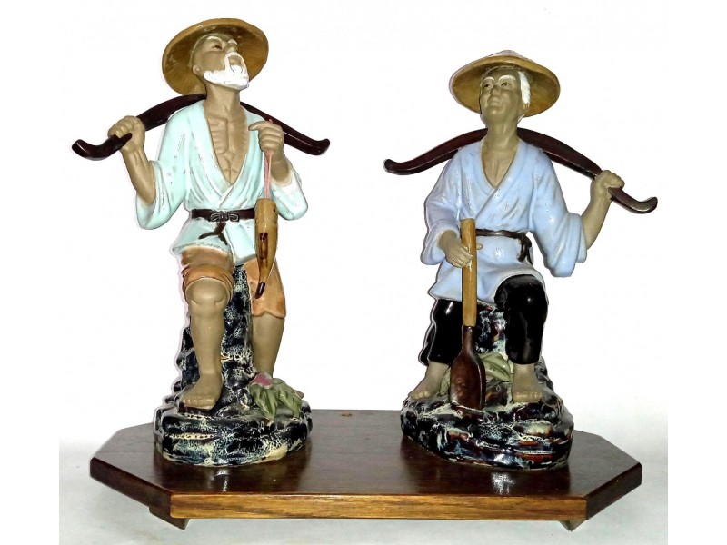 FIGURA KOMPOZICIJA - SPECIJALNA GLINA, KINA, 43x37x23c,