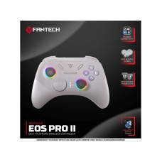 FANTECH Joypad wireless WGP15V2 EOS PRO II multiplatform RGB sivi