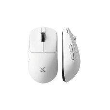 MCHOSE Bežični gaming miš L7 Ultra Plus White /PAW3395/8Hz pooling/Kalih Optical