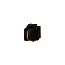 GEWISS GW38056 hdmi spojnica - keistone jack - ženski / ženski - crn
