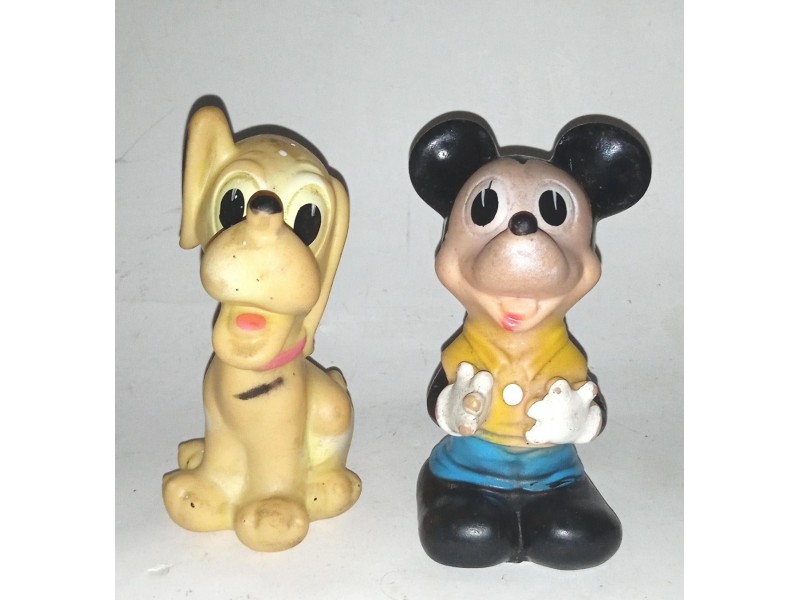 LUTKE - WALT DISNEY, GUMA, ORIGINAL, 14cm, 14cm