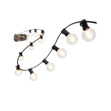 Bolzz Bastenske LED lampice 15 m (25 sijalica) sa 9 rezima osvetljenja, 9 W