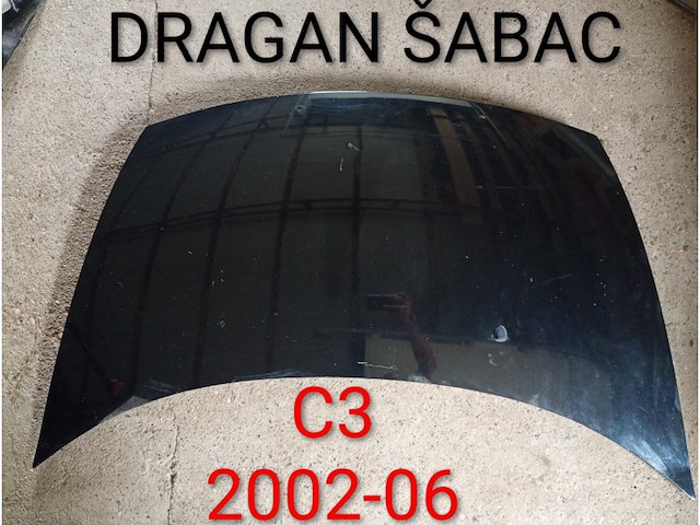 CITROEN C3 hauba 2002-06