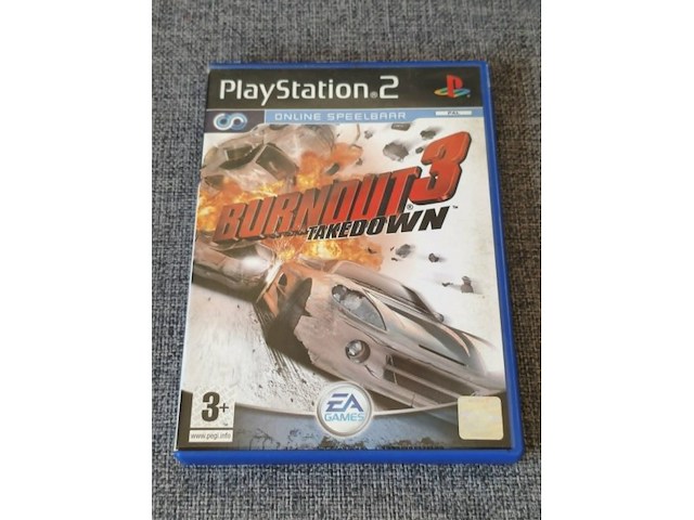 Burnout 3 Takedown PS2 Sony Playstation 2