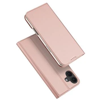 IPHONE 16 PLUS DUX DUCIS SKIN PRO FLIP FUTROLA - ROZE