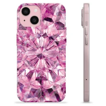 IPHONE 15 TPU MASKA - PINK KRISTAL
