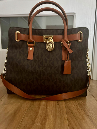 MICHAEL KORS Brown Logo Bag - Novo