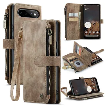 GOOGLE PIXEL 11/11 PRO CASEME C30 MULTIFUNKCIONALNA FUTROLA-NOVČANIK - BRAON