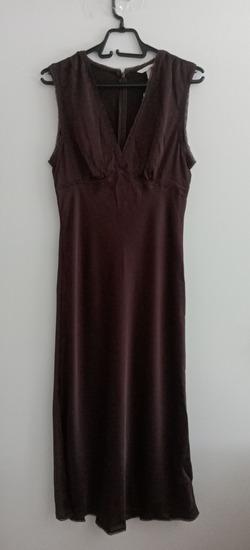 Satenska romantična haljina. H&M.Novo!