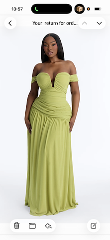 Fashion Nova haljina XL
