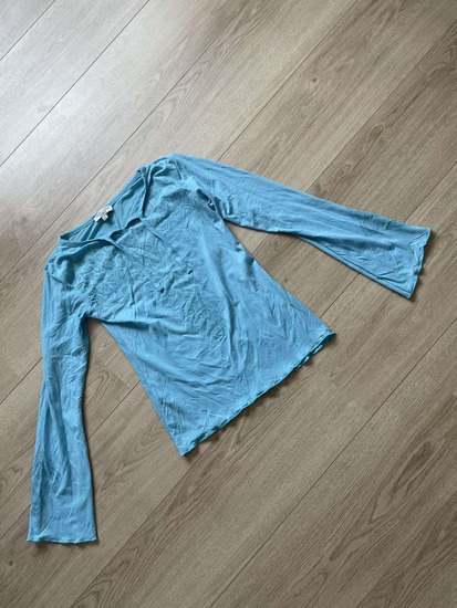 Plava hipi bluza