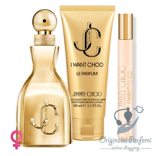 Jimmy Choo I Want Choo Le Parfum Set 100ml+7,5ml+100ml