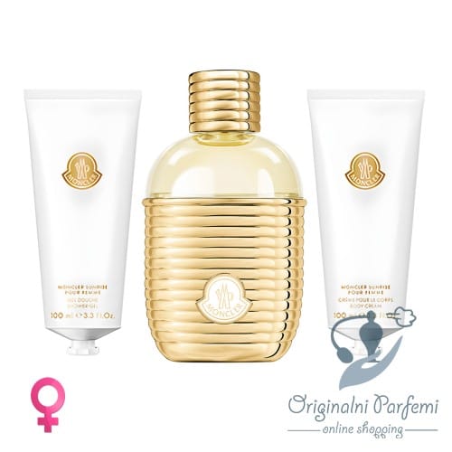 Moncler Sunrise Pour Femme Set 3x100ml