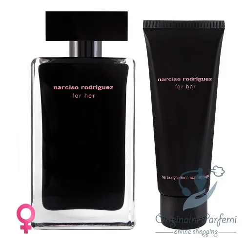 Narciso Rodriguez For Her Eau de Toilette Set 100ml+75ml