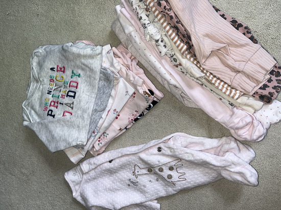 Paket za bebe 50/56 - kao novo