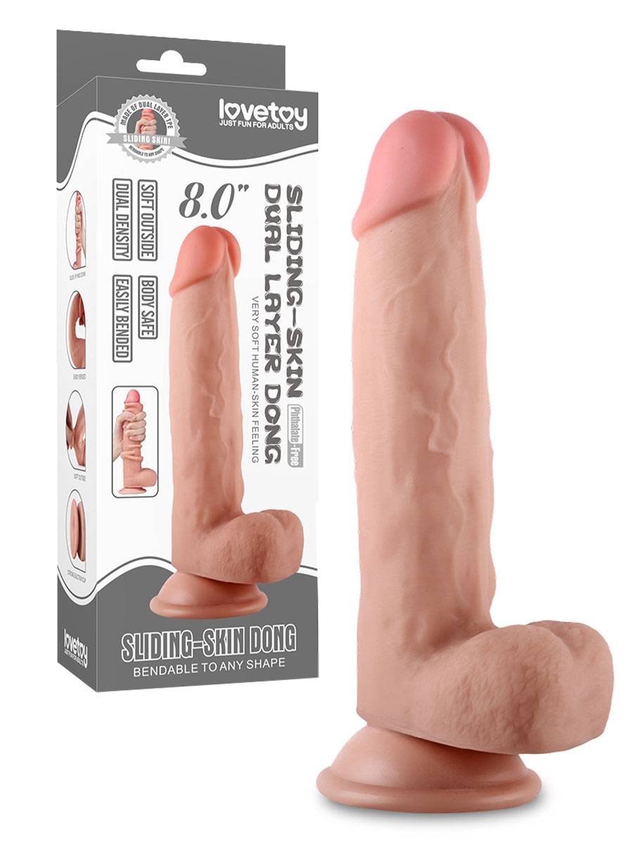 8“ Sliding Skin Dual Layer Dong OV