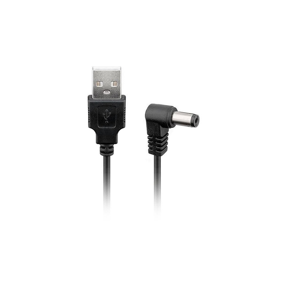 Kabel napojni 2.1x5.5- USB 2.0 AM, 1m