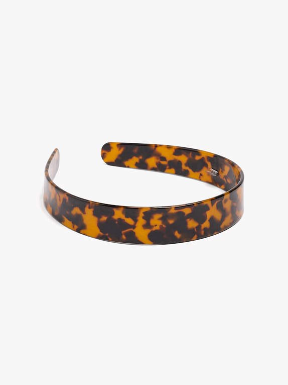 HEADBAND WITH TORTOISESHELL EFFECT