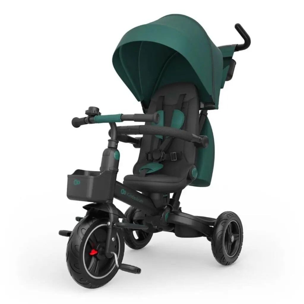 Kinderkraft tricikl Spinstep 2 Plus 53306, zeleni