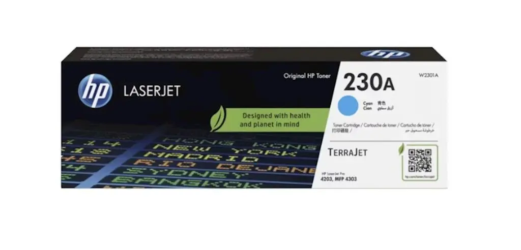 HP toner, 230A ciјan 4203/4303 za 1.800 stranica