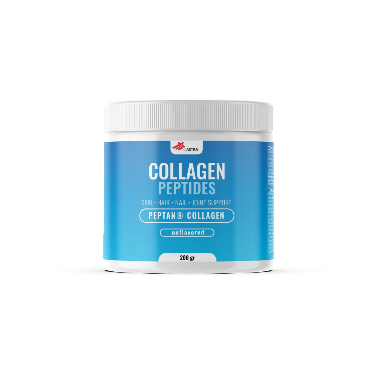 AdAstra Nutrition Collagen Peptides Vanila, 200 g