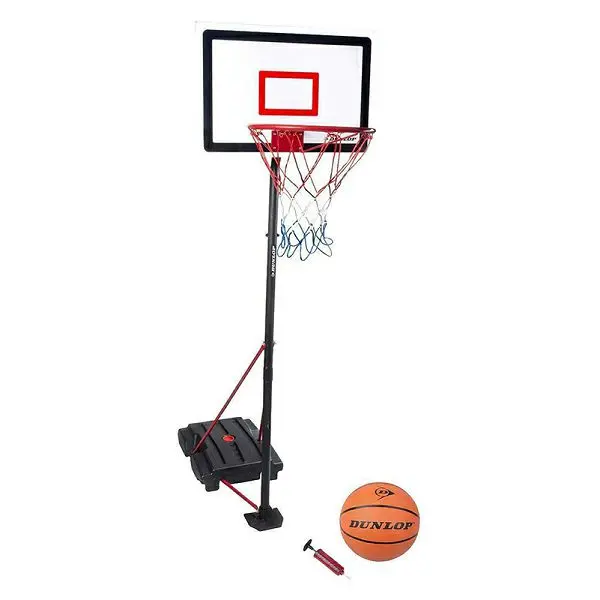 Danlop košarkaški set - Јuniorski set za igru 165 - 205 cm - Metalna korpa sa strukturom, loptom i pumpom
