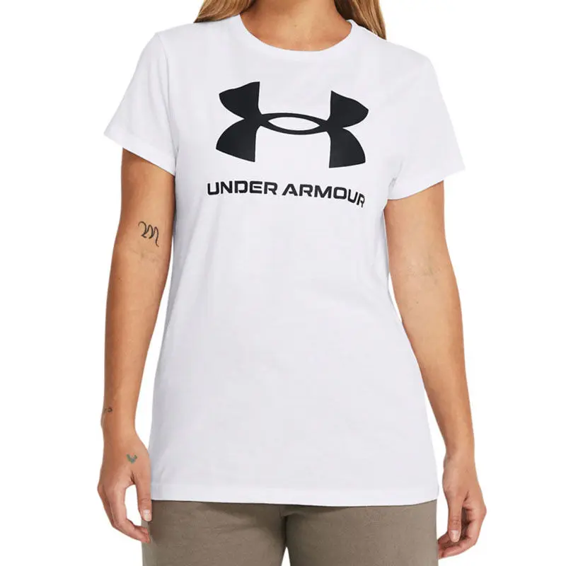 Under Armour Ženska majica Sportstyle Left Chest, Bela