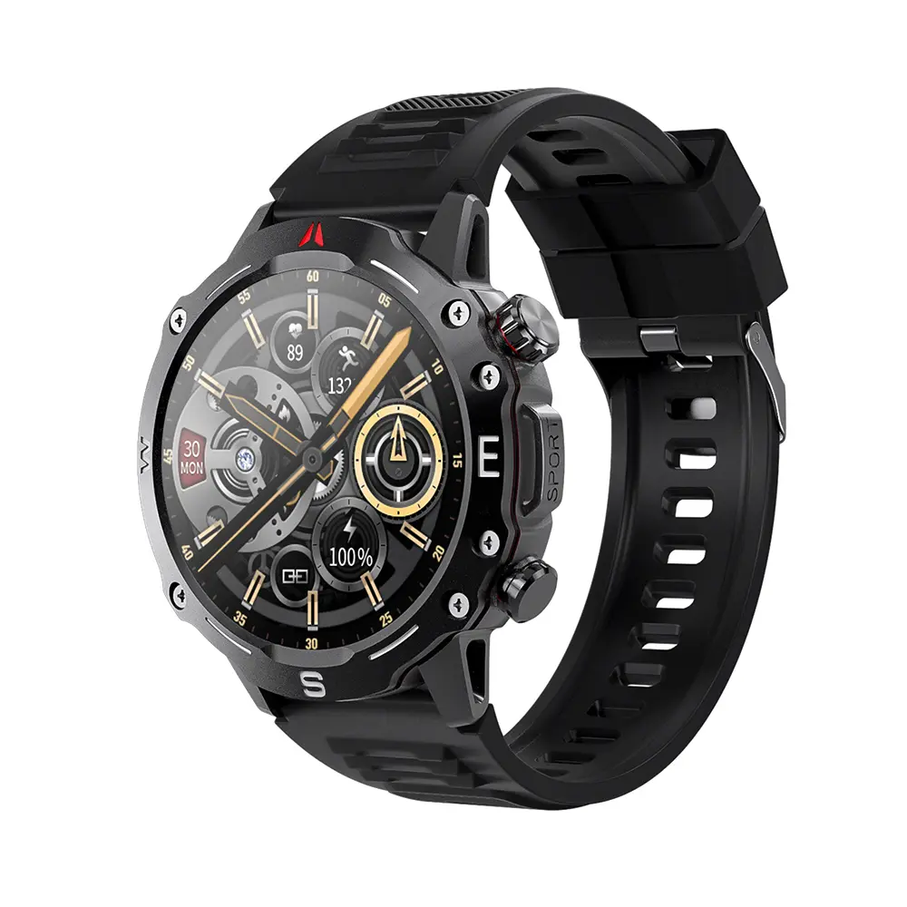 Smart Watch OD2, Crni (2 silikonske narukvice)