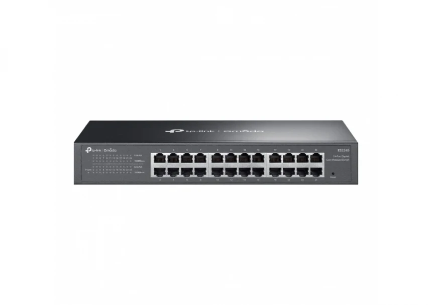 Svič 10/100/1000 24-port TP-Link Omada ES224G Easy Managed