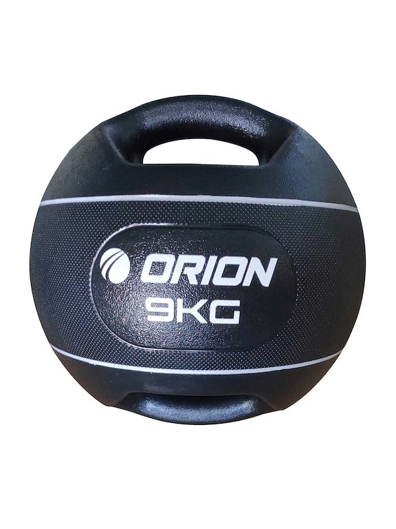 ORION Medicinska lopta Pro, 9 kg, Crna
