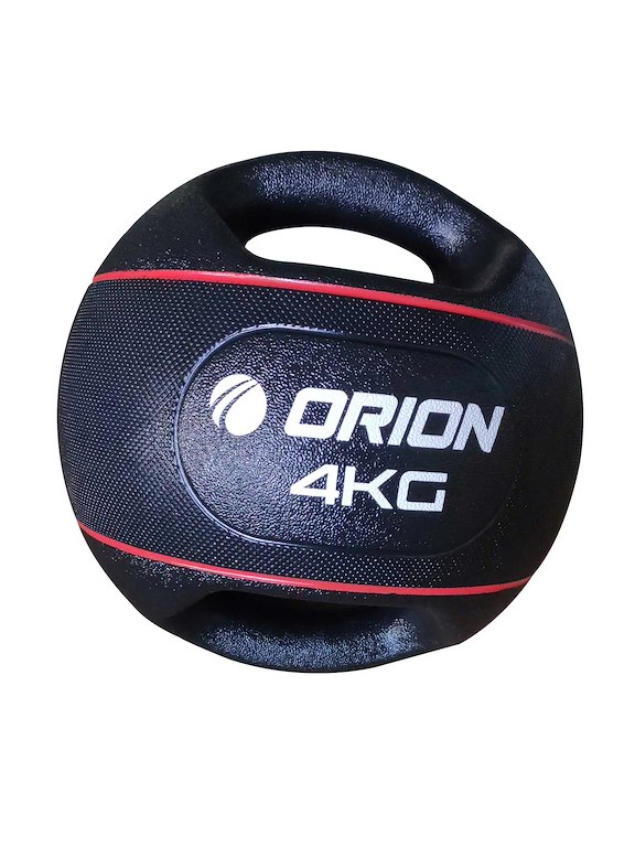 ORION Medicinska lopta Pro, 4 kg, Crna