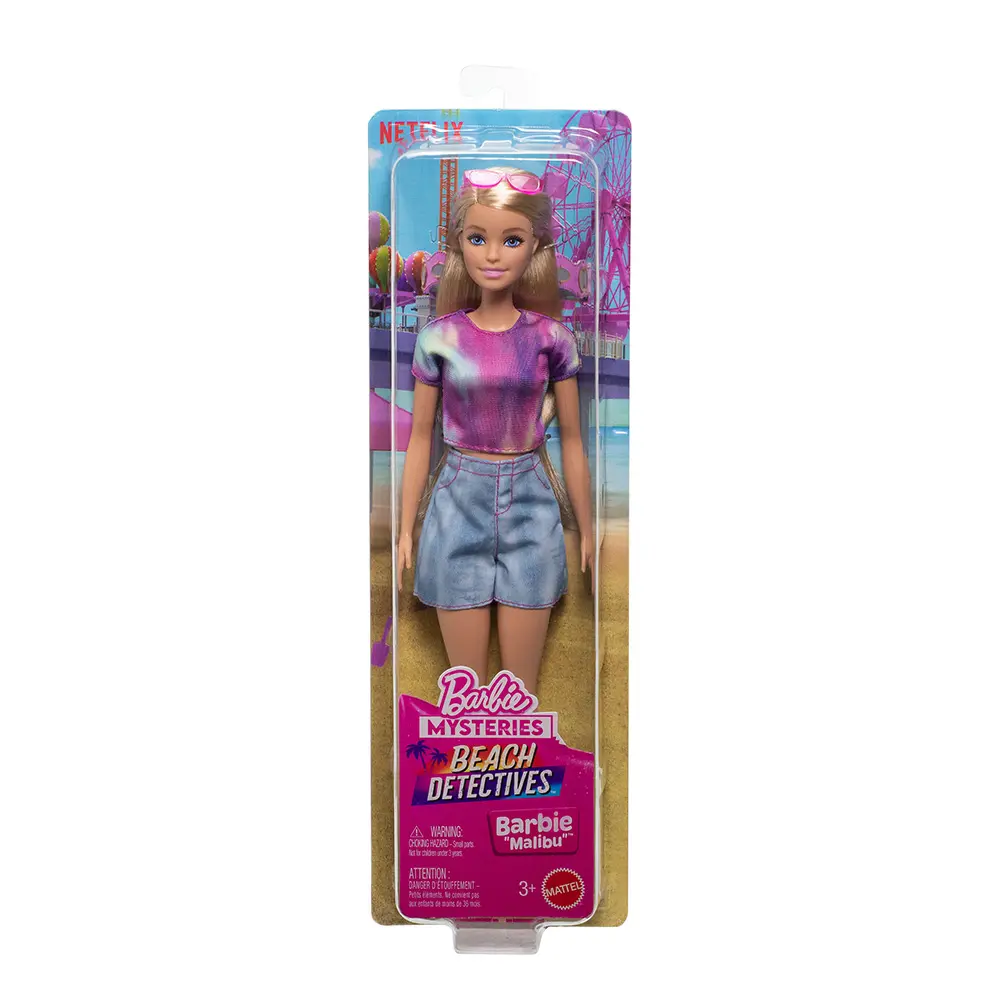 Barbie lutka MATTEL- plažna detektivka