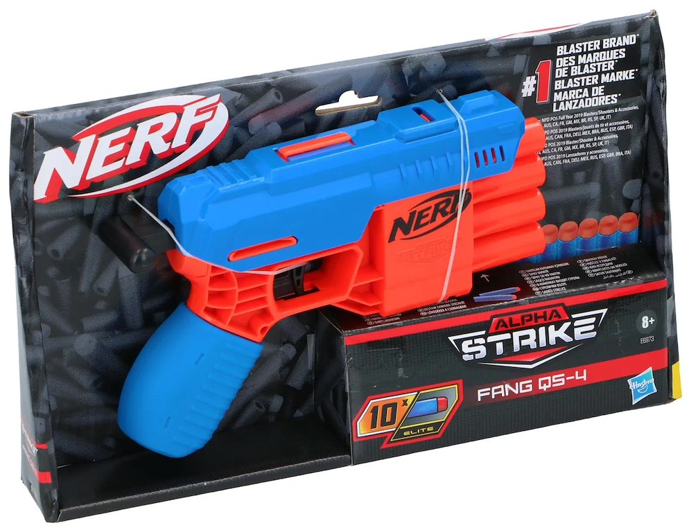 NERF Alpha Strike Fang ručni blaster sa 10 strelica
