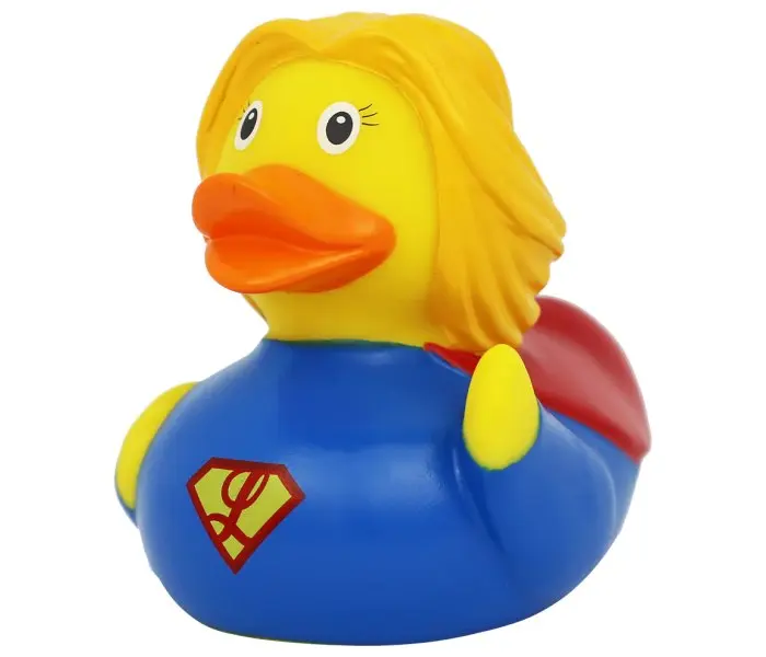 Lilalu patka gumena igračka za kupanje superheroјine