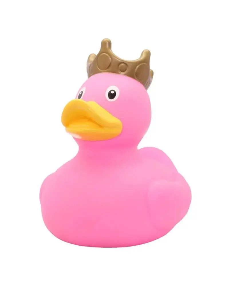 Lilalu Patkica - Gumena patka sa krunom - roze