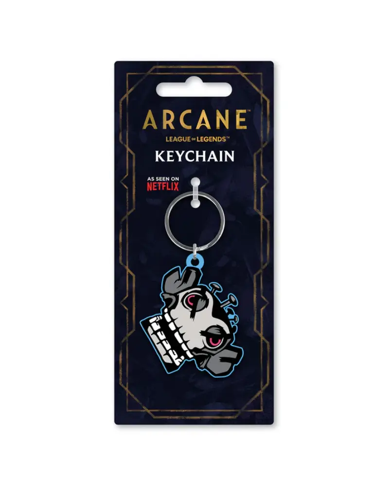 Privezak League Of Legends - Arcane - Gumeni privezak za ključeve