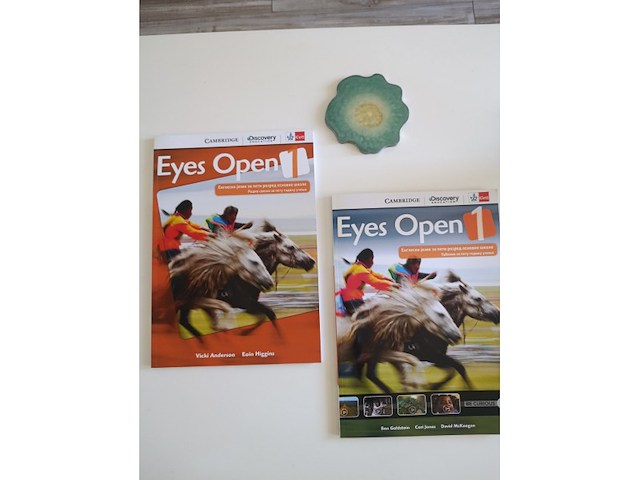 Engleski 5, NOV komplet Eyes Open 1 za peti Klett