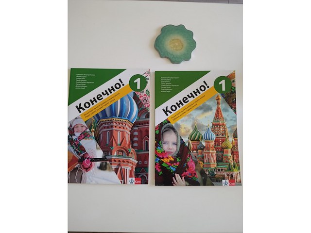 Konečno! 1, ruski za peti, NOV komplet Klett