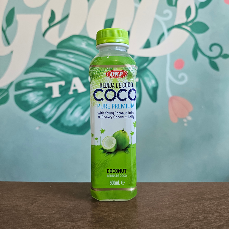 OKF – Kokosova voda sa želeom od kokosa 500ml