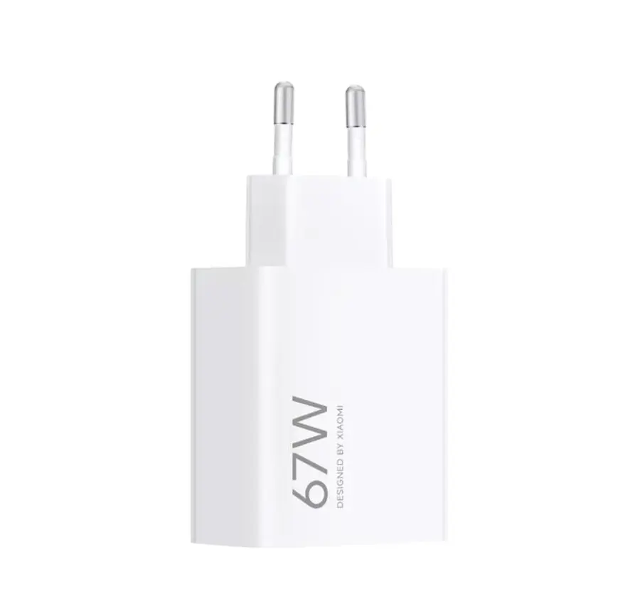 Xiaomi Punjač 67W HyperCharge, Adapter, Tip-A EU, Beli