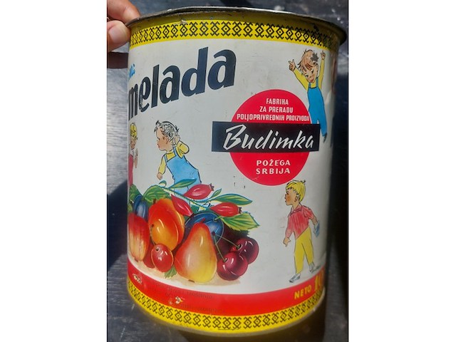 Budimka retka limena kutija MARMELADA