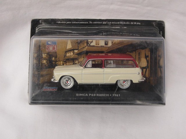 1:43 altaya simpa P60 ranch