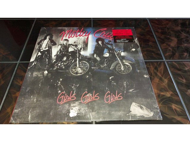 MOTLEY CRUE GIRLS GIRLS GIRLS NOVO