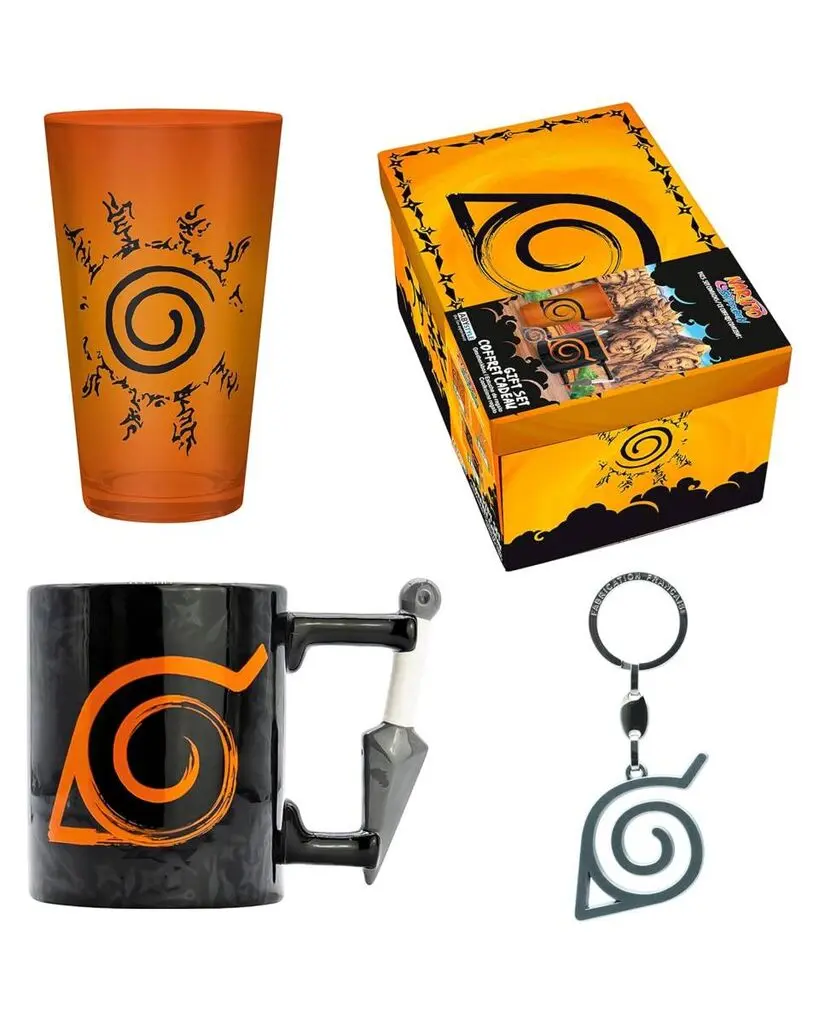 AbyStyle Poklon set Naruto Shippuden - Čaša, Šolja, Privezak